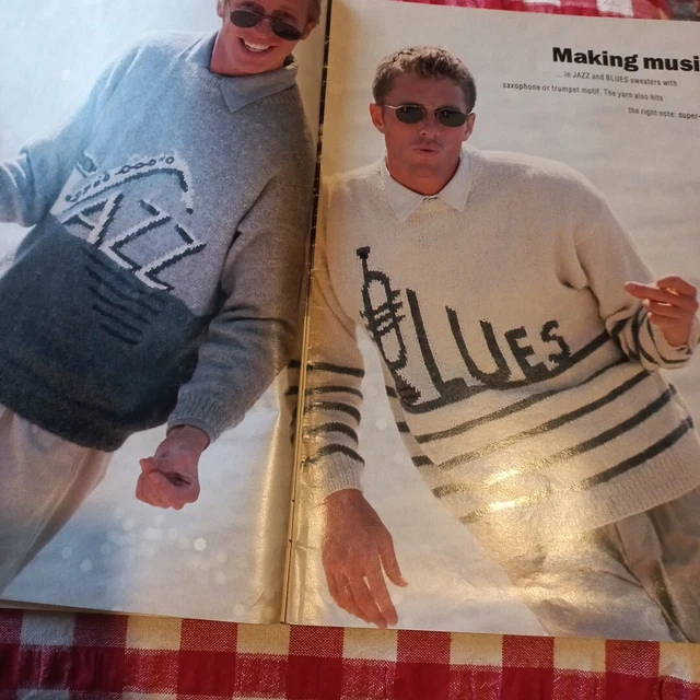 😇 SANDRA TREND Knitting Pattern Book Special Issue No 4 Colour Knits ...