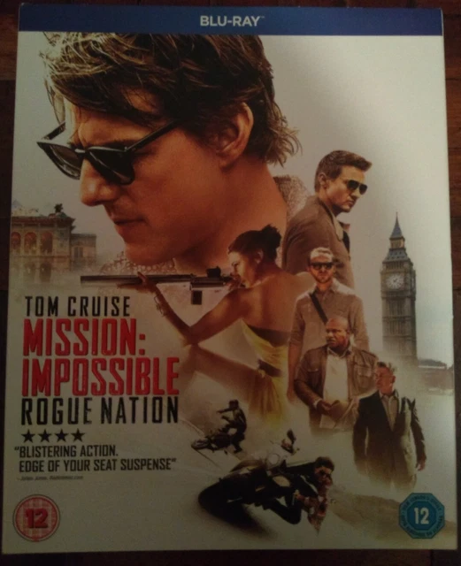 SLIPCOVER SLIPCASE ONLY! Mission Impossible Rogue Nation Blu-ray No Disc No Case EUR 6,51 ...