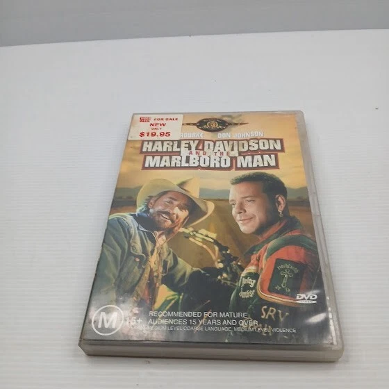HARLEY DAVIDSON AND The Marlboro Man DVD Mickey Rourke Don Johnson £7. ...