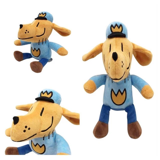 NEW CARTOON DOG Man Plush Doll Soft Stuffed Animal Toy Teddy Gift 25cm ...