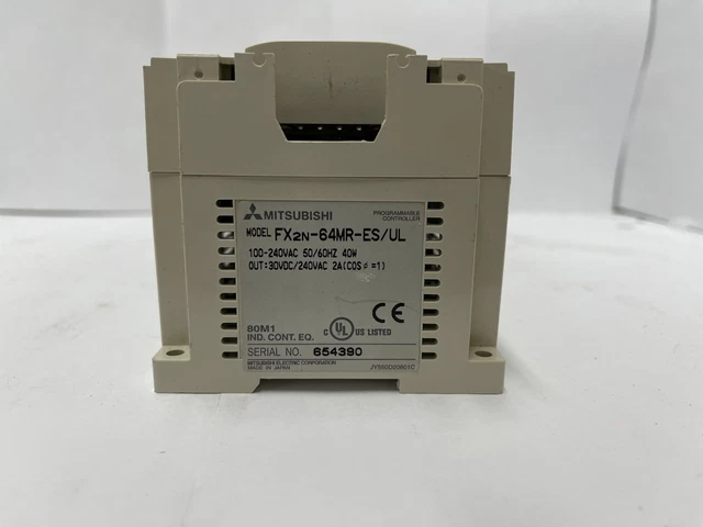 Mitsubishi Melsec Programmable Controller Fx2n 64mr Es Ul 132 45 Picclick Au