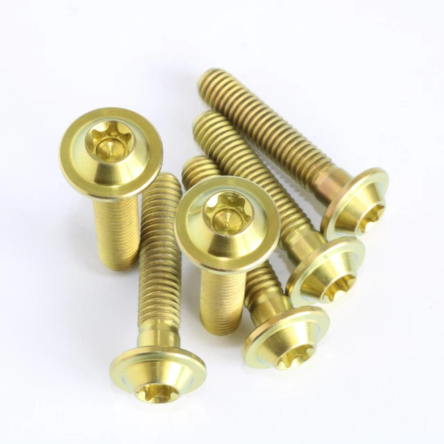 ROVER K SERIES Engine Cam Camshaft Cover Bolts Titanium M6 x 30mm Gold ...