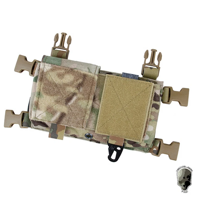 TMC MCR FRONT Panel Set For Tactical Chest Rig / 5.56 Mag Pouch Modular ...
