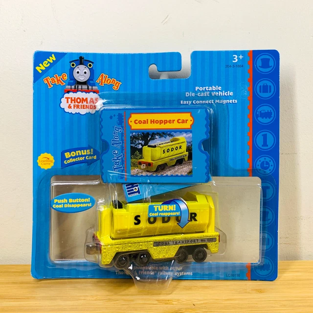 COAL HOPPER CAR - Thomas & Friends Take n Play Take Along Diecast Metal ...