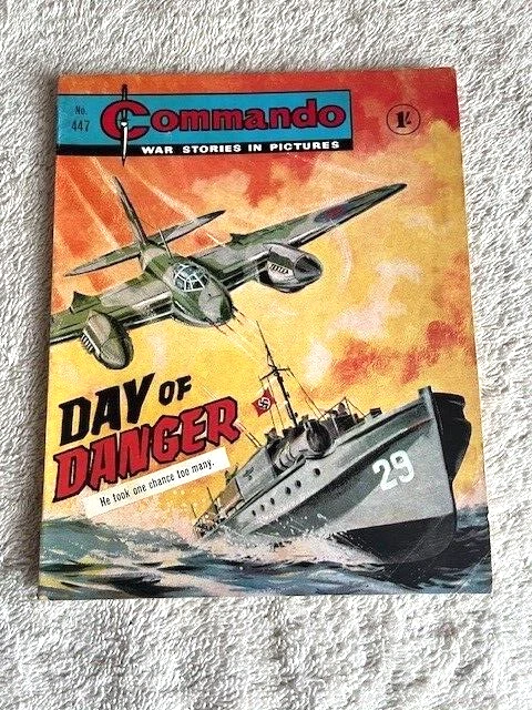 VERY EARLY CLASSIC Commando Comic Number 447 VF £5.99 - PicClick UK