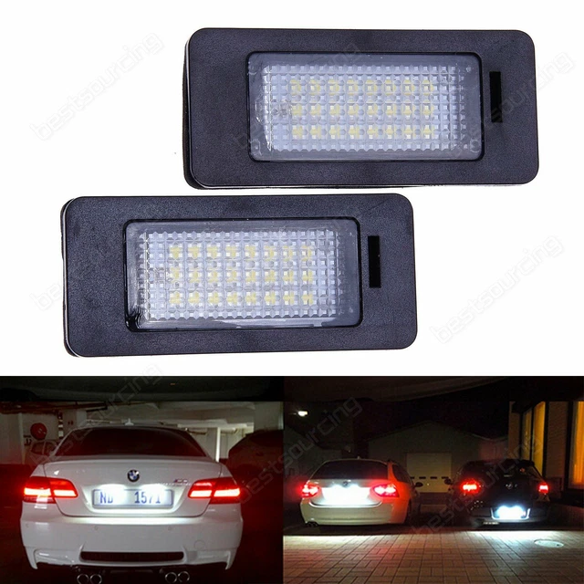 FEUX ECLAIRAGE DE Plaque LED BMW E39 E60 E61 E82 E88 E90 E91 E92 E93 E70 E71 E84 EUR 14,44 ...