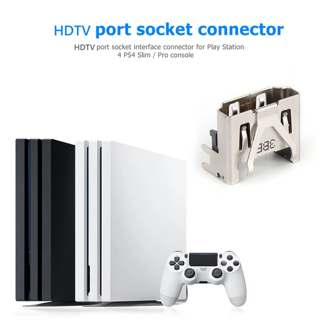 HDMI-COMPATIBLE PORT INTERFACE Connector Replacement for PS 4 PS4 Slim ...