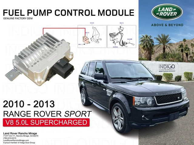 LAND ROVER FUEL Pump Control Module Supercharged Sport Range Rover ...