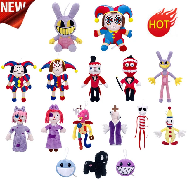 THE AMAZING DIGITAL Circus TADC Pomni Jax Ragatha Caine Zooble Stuffed ...