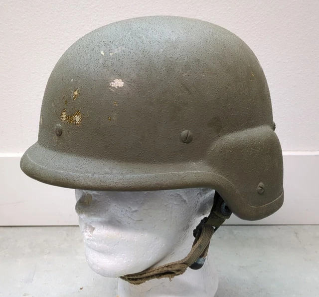 VINTAGE US MILITARY Surplus PASGT Helmet Size Large - Made with Kevlar ...