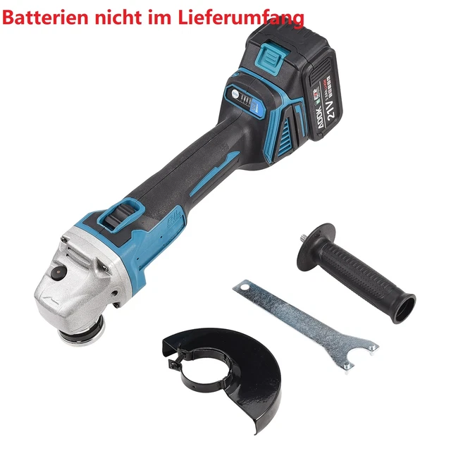 AKKU WINKELSCHLEIFER 18V 125mm Trennschleifer Schleifmaschine Flex v ...