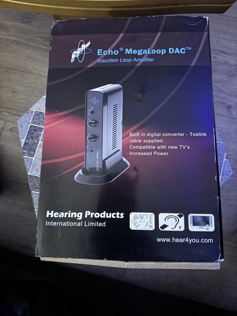 ECHO MEGALOOP DAC Induction Loop Amplifier Hearing £19.99 - PicClick UK
