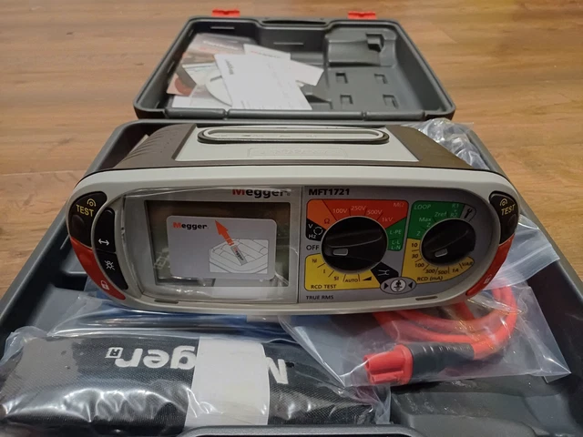 MEGGER MFT1721 (1008-123) Tester multifunzione calibrazione ...