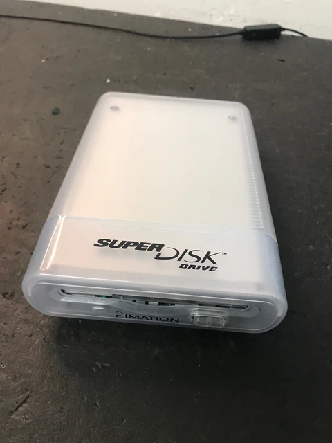 IMATION SD-USB-M3 CLEAR Portable SuperDisk External USB Floppy Disk ...