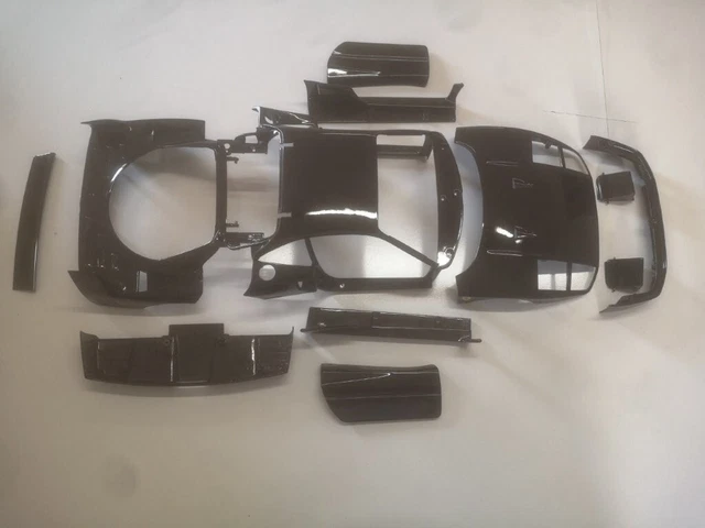 PIECE COMPLETE BODY FERRARI F40 POCHER 1/8 scale K55 K56 K57 K58 K60 ...