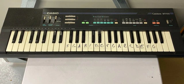 CASIO CASIOTONE MT-110 classic 80s Keyboard £9.99 - PicClick UK