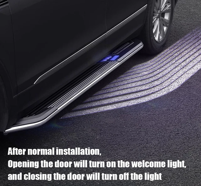 SIDE STEP FIT for GWM HAVAL H6 2022-2025 NerfBar RunningBoard with LED ...