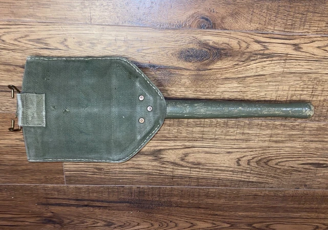 WW2 M43 U.S. Entrenching Tool/Shovel ~ With Cover 1944 Dated £38.00 ...