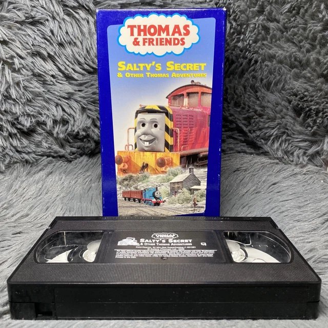 THOMAS TANK ENGINE Friends Salty's Secret VHS 2002 bande vidéo train ...