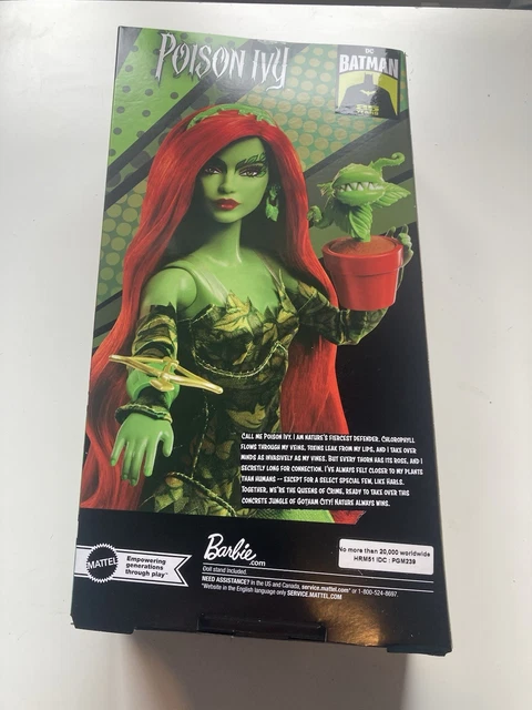 2024 MATTEL BARBIE Signature 'DC's Villain Poison Ivy' Barbie Doll # ...