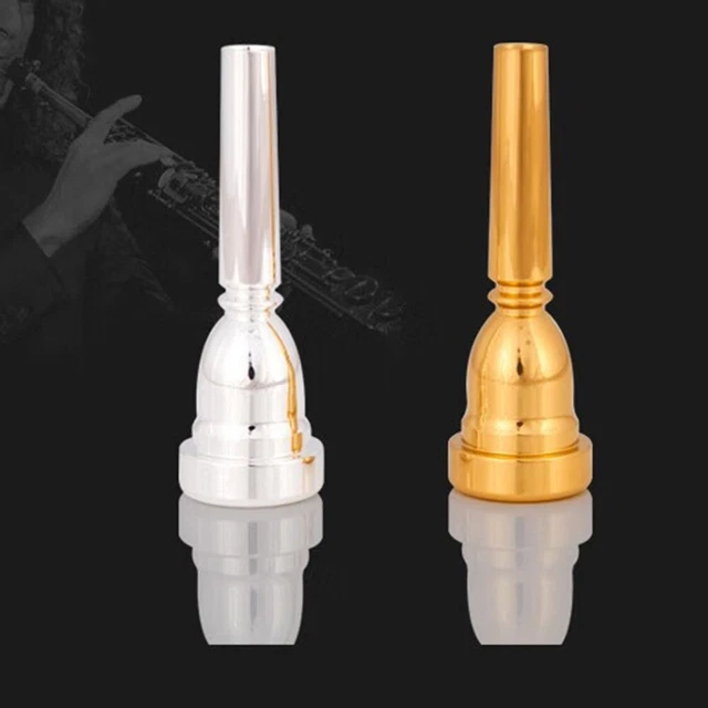 AMÉLIOREZ VOTRE PROJECTION sonore avec un embout buccal trompette plaqué or 3C EUR 24,88 ...