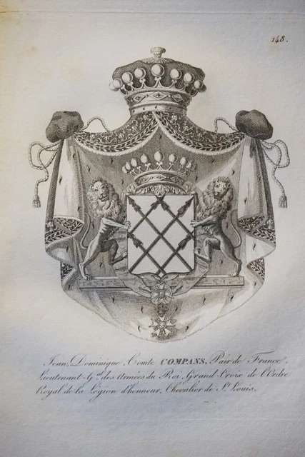 Blason Armoiries À VENDRE! - PicClick FR