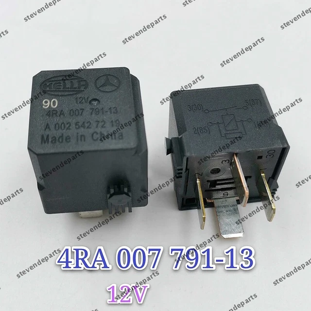 ORIGINAL MERCEDES RELAIS 4-Pin Hella Arbeitsstrom 4RA007791-13 ...