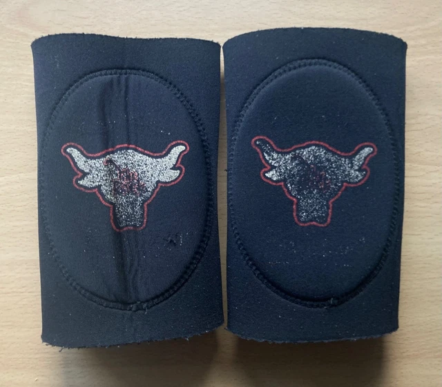 RARE WWF THE Rock Elbow Pads Smackdown Vintage Wrestling 2000 WWE ...