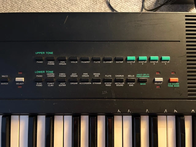 CASIO DM-100 VINTAGE Double-Decker 8-bit Sampler Keyboard 1980s EUR 300 ...
