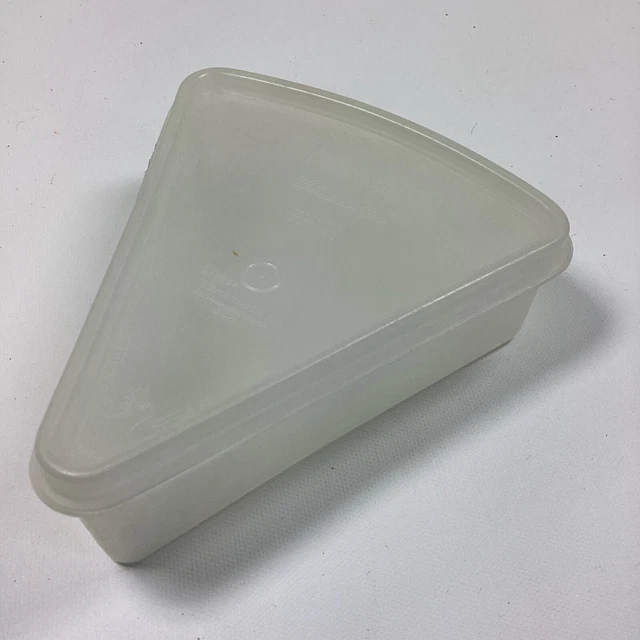 VINTAGE TUPPERWARE PIE Slice Wedge Pizza Keeper Container 1954 ...