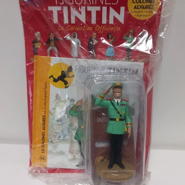 FIGURINE TINTIN - Collection Officielle - Le Colonel Alvarez - N ° 92 ...