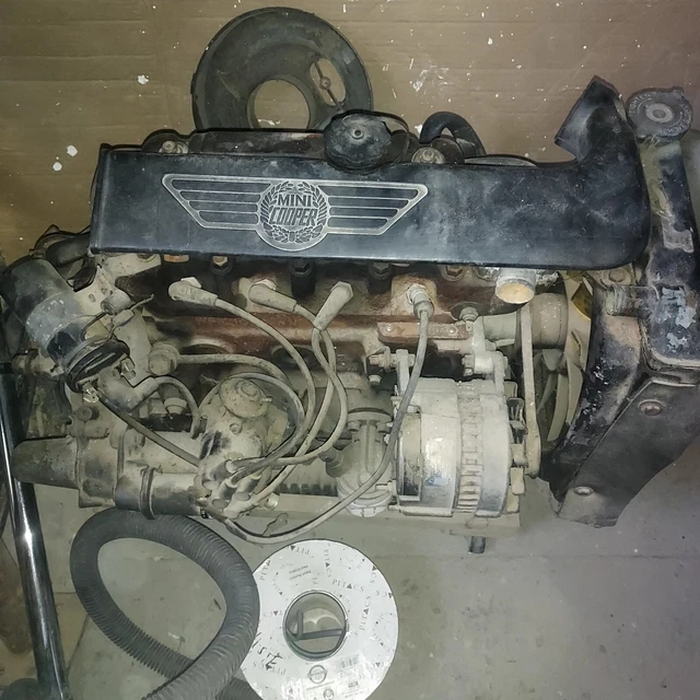 CLASSIC MINI 1275CC A Series Complete Engine Gearbox Austin Cooper ...