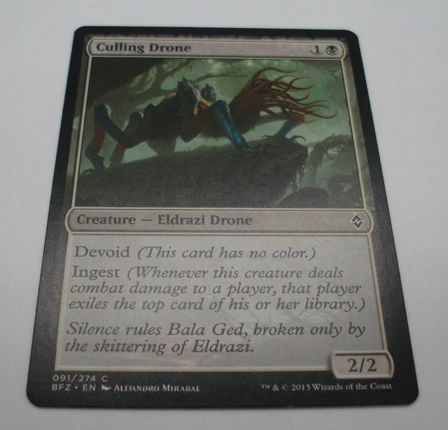 MTG KARTE - Culling Drone - Creature - Eldrazi Drone - Magic the ...