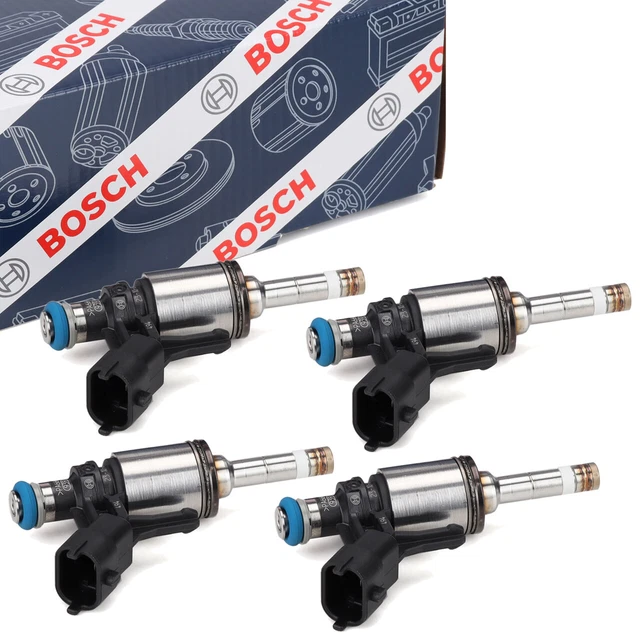 4X BOSCH EINSPRITZVENTIL für BMW 1er F20 F21 3er F30 F31 N13 MINI R55 ...