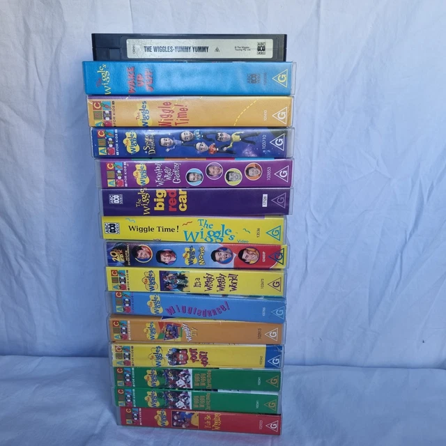 15 X THE Wiggles VHS Bundle ABC Kids VHS Vintage Wiggles Original Cast ...