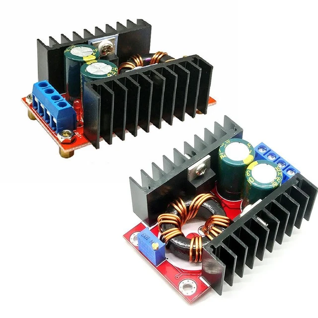 150W 10A STEP Up Boost Converter Power Supply Module 10-32V To 12-35V ...