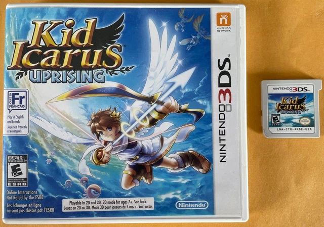 KID ICARUS UPRISING - Nintendo 3ds game - mint shape w/box, stand and 6 ...