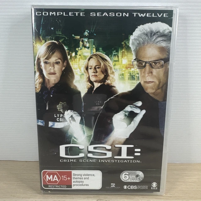 CSI - CRIME Scene Investigation : Season 12 (DVD 2012 R4) Brand New ...