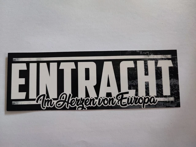 EINTRACHT FRANKFURT AUFKLEBER Sammlungsauflösung SGE Sticker Ultras ...
