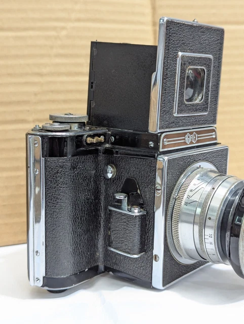 OLD VINTAGE AGILUX AGIFLEX II Medium Format SLR Film Camera. Please ...