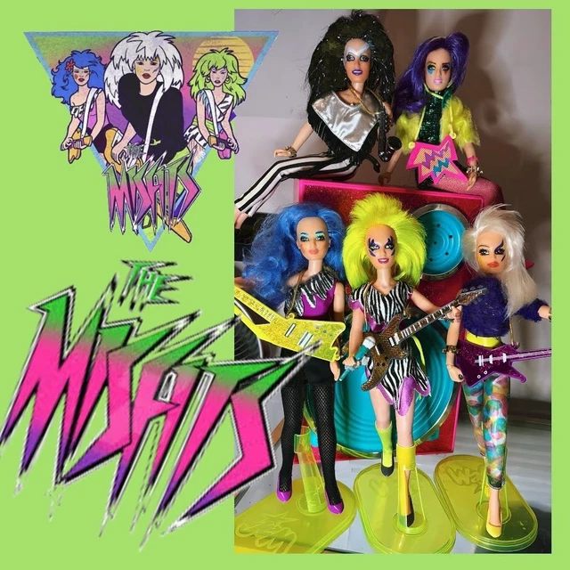 THE MISFITS :JEM And The Holograms Restyled ‘86 Collectible Original ...
