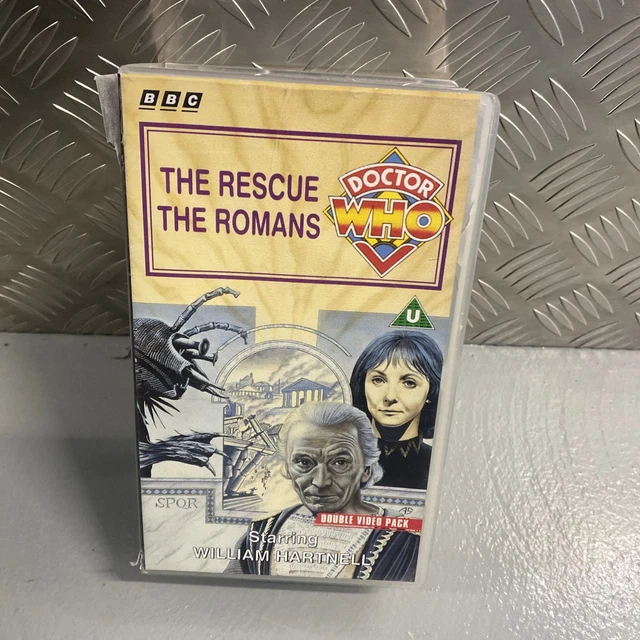 DOCTOR WHO - The Rescue/The Romans (VHS, 1994, 2-Tape Set) £9.99 ...