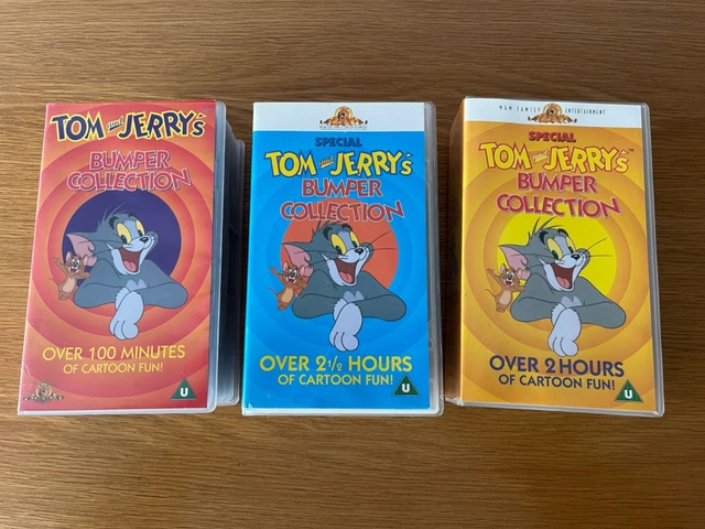 TOM & JERRY VHS VIDEO Bumper Collection Sets £9.95 - PicClick UK