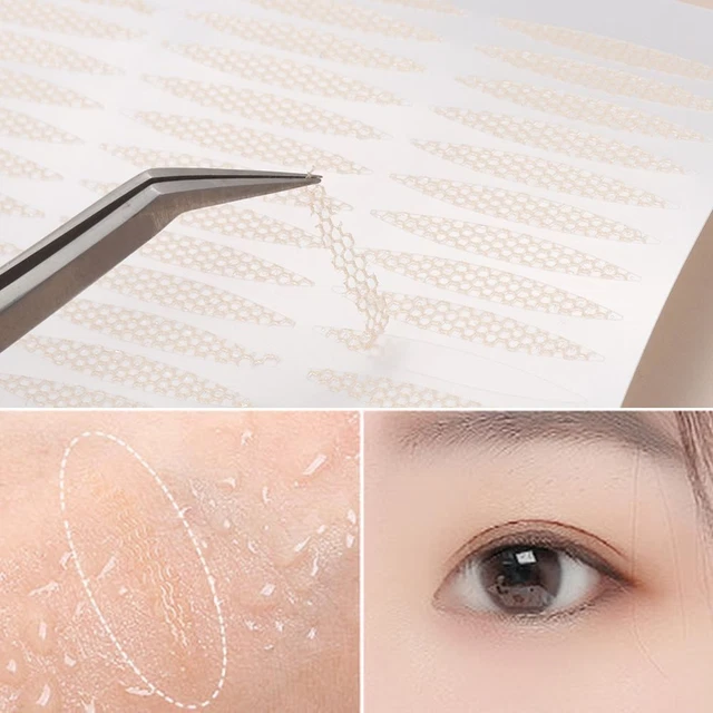 LACE FIBER BIG Eyes Double-fold Eyelid Eyelid Sticker Eyelid Tape ...