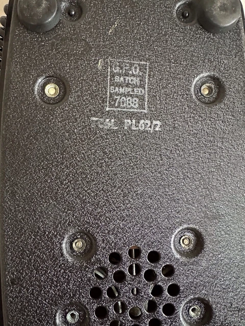 VINTAGE GPO ROTARY Dial Telephone £16.13 - PicClick UK