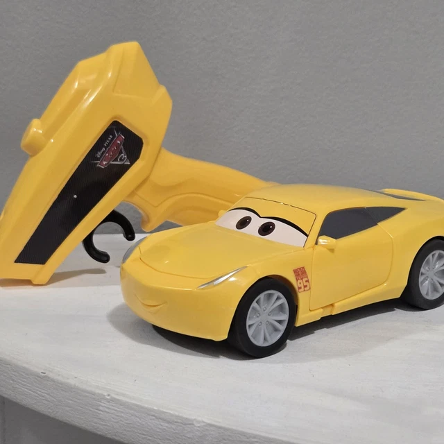 DISNEY PIXAR CARS 3 Racing Cruz Ramirez RC Crazy Crash Toy $37.40 ...