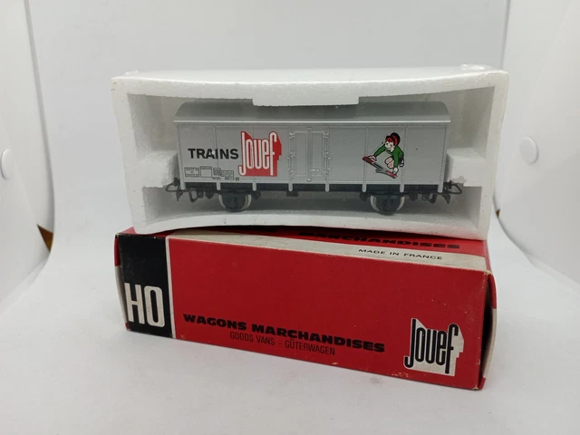 JOUEF, HO, WAGON Couvert Train JOUEF, En boîte rouge, Réf : 6262 Sous blister. EUR 30,00 ...