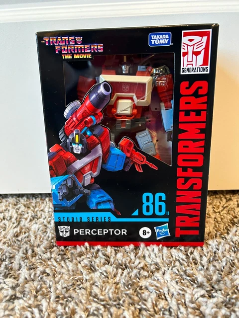 HASBRO TRANSFORMERS STUDIO Series Deluxe Class Perceptor SS-86 NEW $22. ...