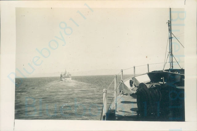 1940S BRITISH ARMY Royal Artillery On LST Transports LST pictured in ...