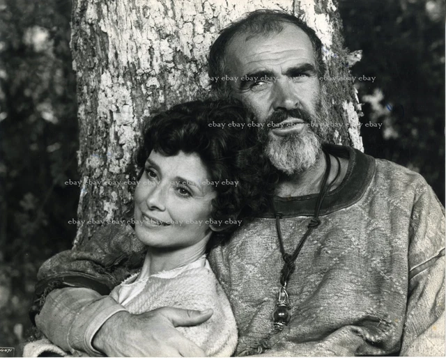 *AUDREY HEPBURN SEAN Connery La rose et la flèche Photo Kodak US ...